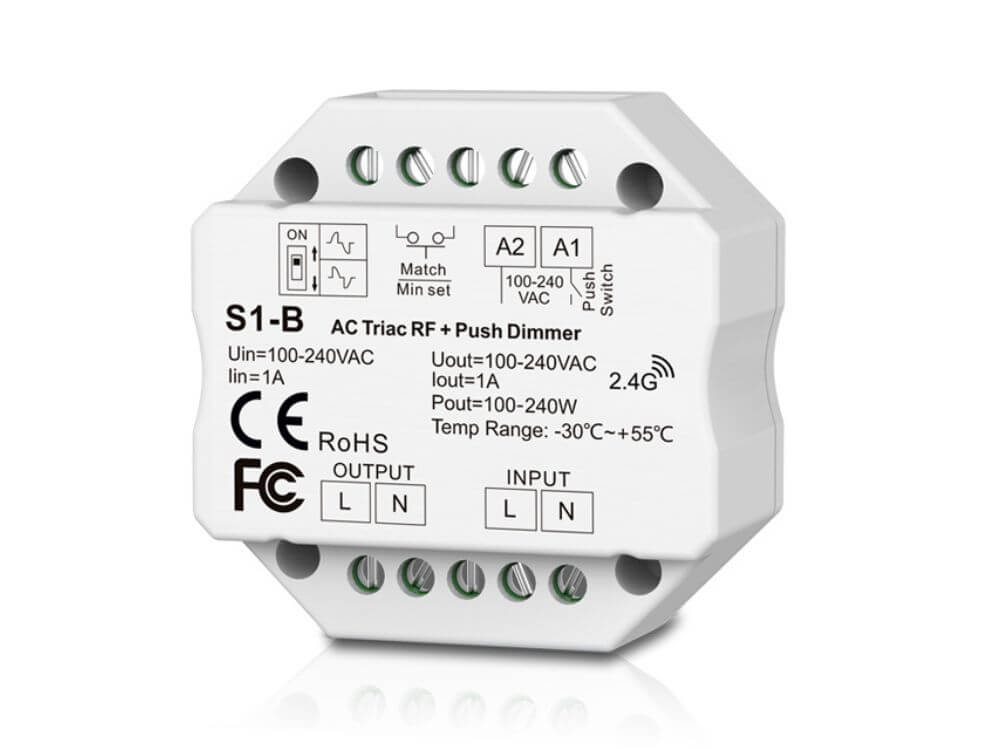 S1-B AC PUSH BUTTON DIMMING - EMC SUPERLED | High-Quality LED Lights ...