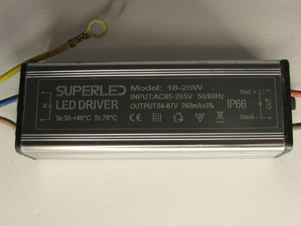 Waterproof LED Driver 18-25W - EMC SUPERLED | High-Quality LED Lights ...