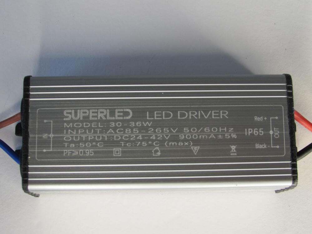 Waterproof LED Driver 30-36W - EMC SUPERLED | High-Quality LED Lights ...