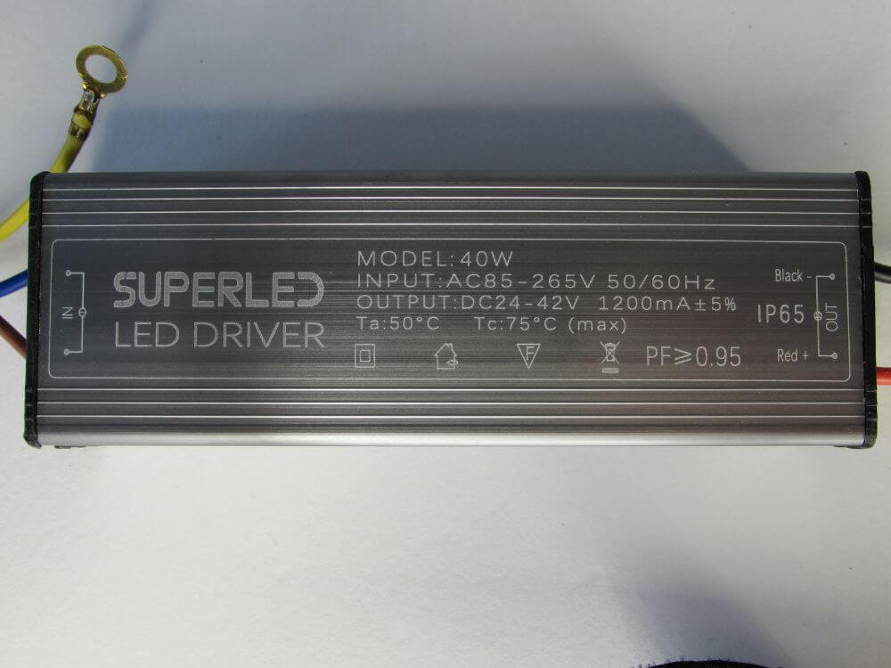 Waterproof LED Driver 40W - EMC SUPERLED | High-Quality LED Lights and ...